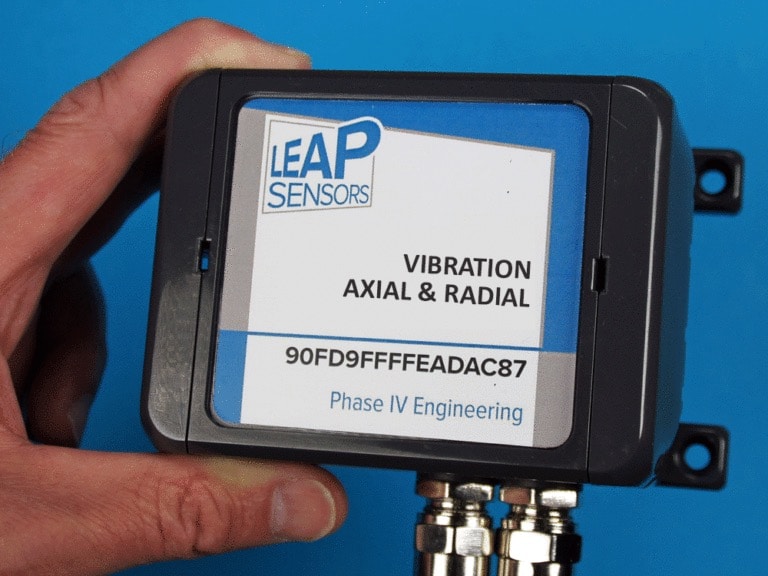 Wireless Vibration Sensors - Plant Equipment Remote Monitoring