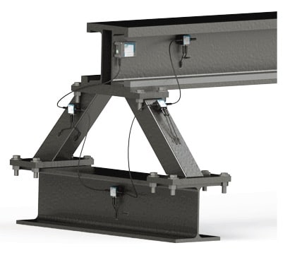 Structural Health Monitoring with Wireless Sensors